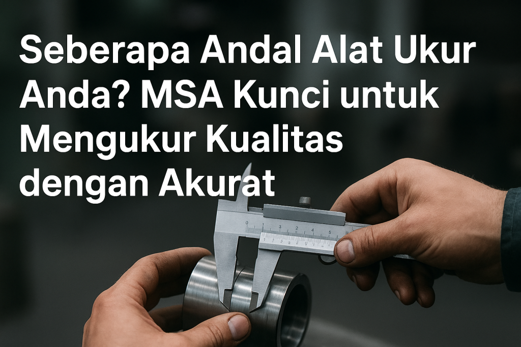 Seberapa andal alat ukur anda? MSA Kunci untuk mengukur kualitas dengan ...