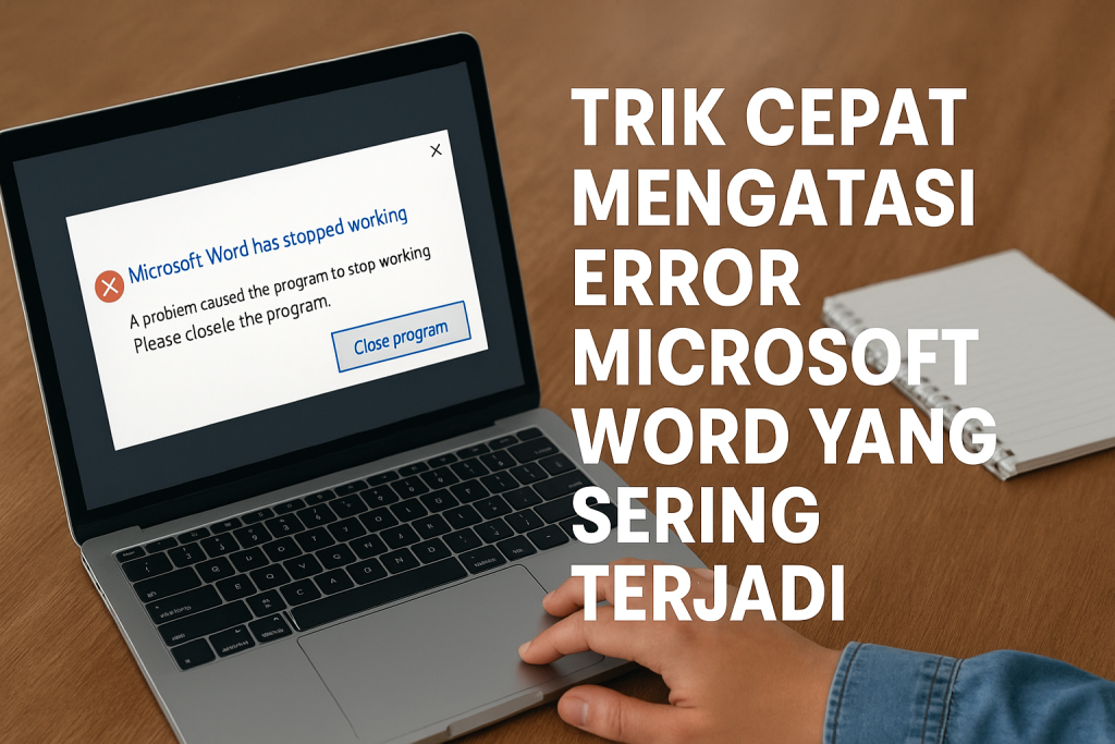 Trik Cepat Mengatasi Error Microsoft Word yang Sering Terjadi - MK Academy